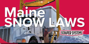 Vehicle Snow Removal Laws in Maine - Scraper Systems